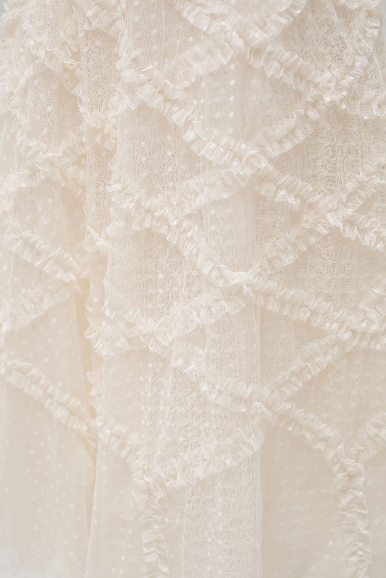 Gretchen Tulle Ruffled Dress - Morning Lavender Boutique Dresses